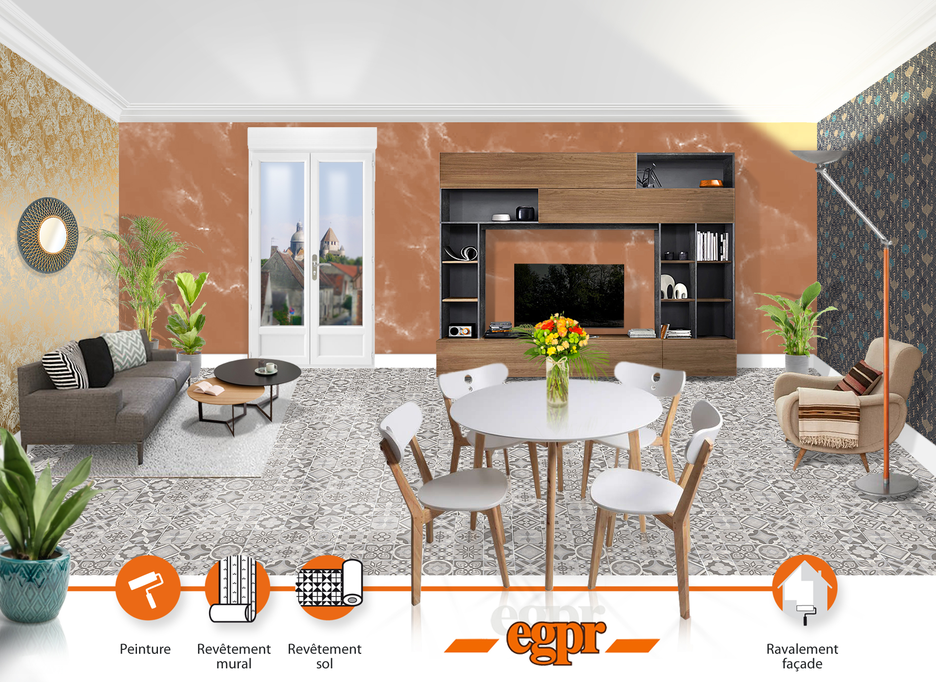 Notre entreprise - Egpr - Provins entreprise générale de peinture